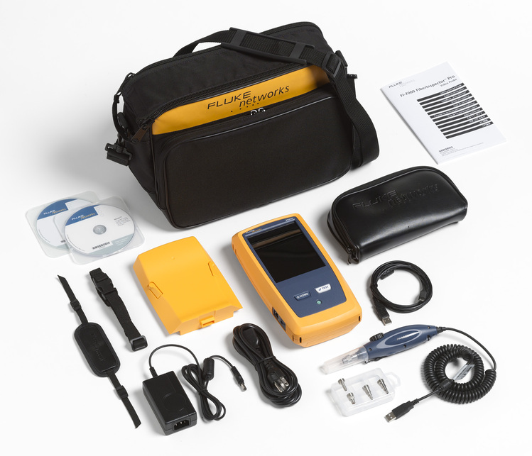 The Fluke Networks FI-7000 FiberInspector Pro