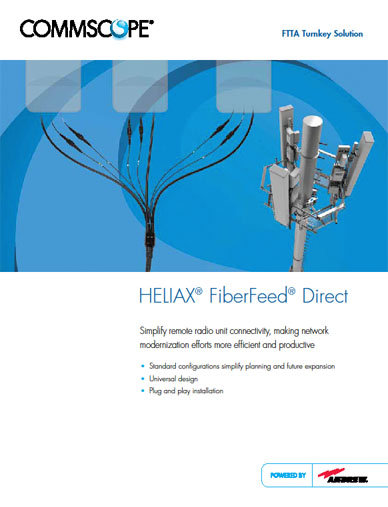 CommScope Simplifies FTTA (Fiber To The Antenna) Networks