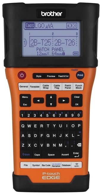 Easy to Use, Powerful Features: P-Touch EDGE® PT-E550W from Brother