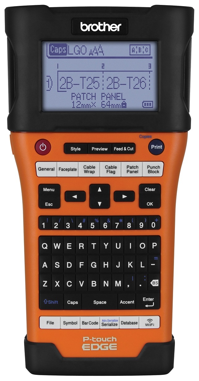 Easy to Use, Powerful Features: P-Touch EDGE® PT-E550W from Brother