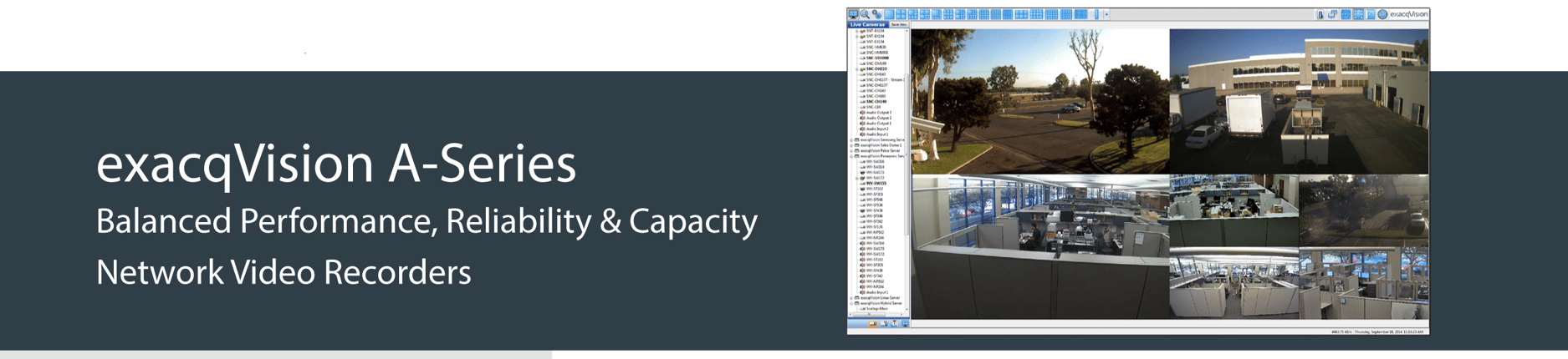 exacqVision A-Series Hybrid Servers