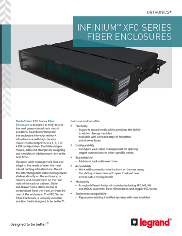 The New Ortronics Infinium XFC Enclosure