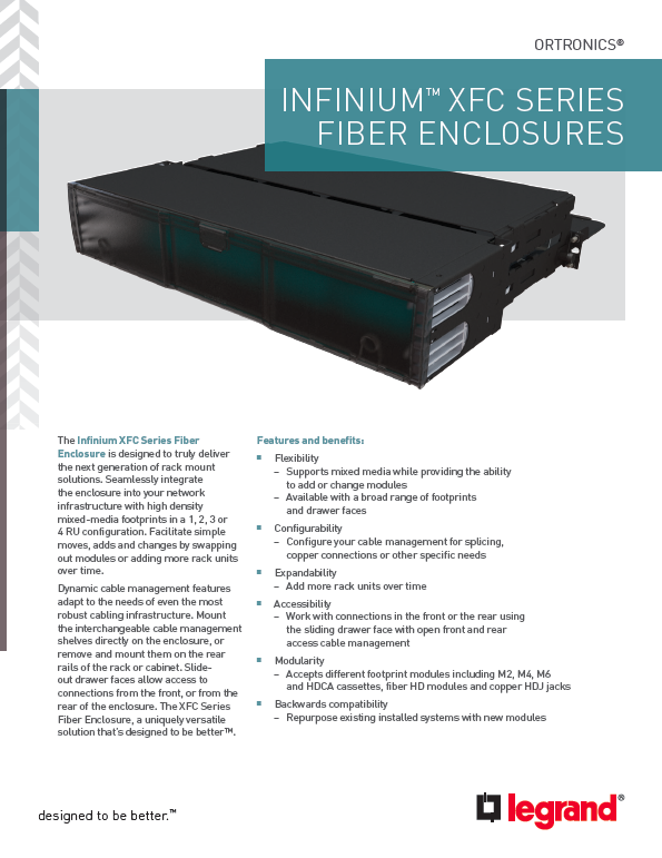 The New Ortronics Infinium XFC Enclosure