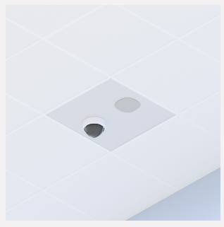 Oberon's Aruba AP/Surveillance Camera Dual Mount