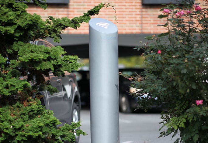 Oberon: Wi-Fi Bollards for Secure Outdoor Wireless