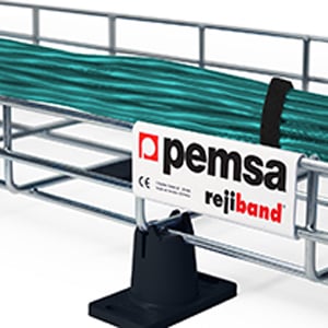 New Pemsa® Rejiband® Wire Mesh Cable Tray: A Flexible, Adaptable Solution